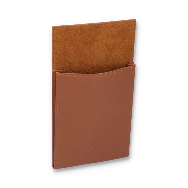 Pebble Leather Fridge Magnet Paper Holder By Hammer & Smith