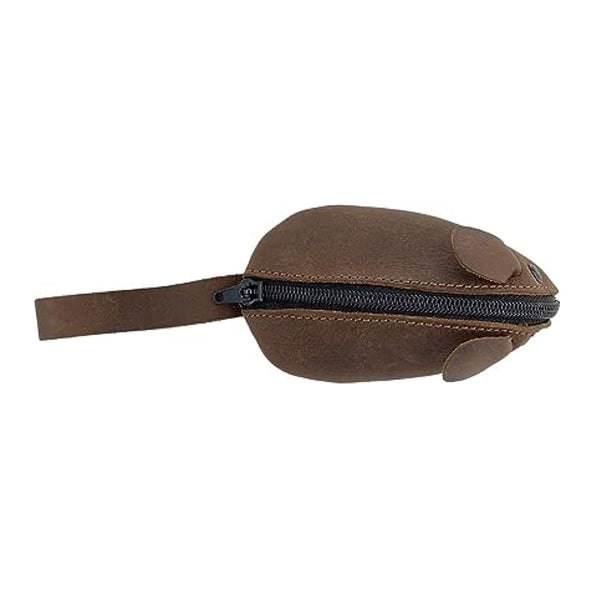 Mouse Zipper Pouch Tan - Hammer & Smith